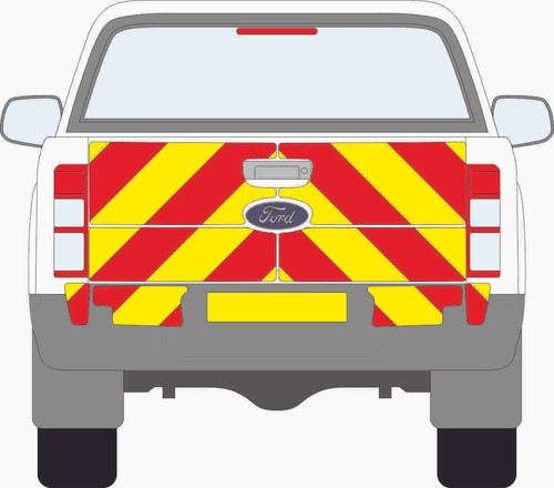 FORD RANGER 2012+ PRISMATIC CHEVRON KIT CHAPTER 8 REFLECTIVE | eBay