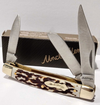Schrade Old Timer Uncle Henry Next Gen Staglon Rancher Pocket Knife ...