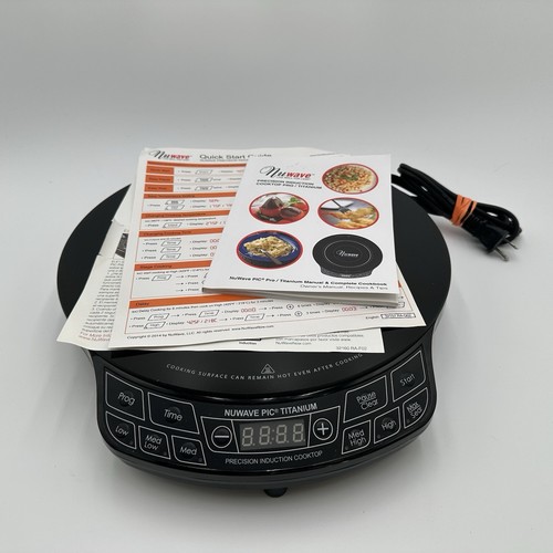 Nuwave PIC Titanium Precision Induction Cooktop Cooker Model 30341 CR ...