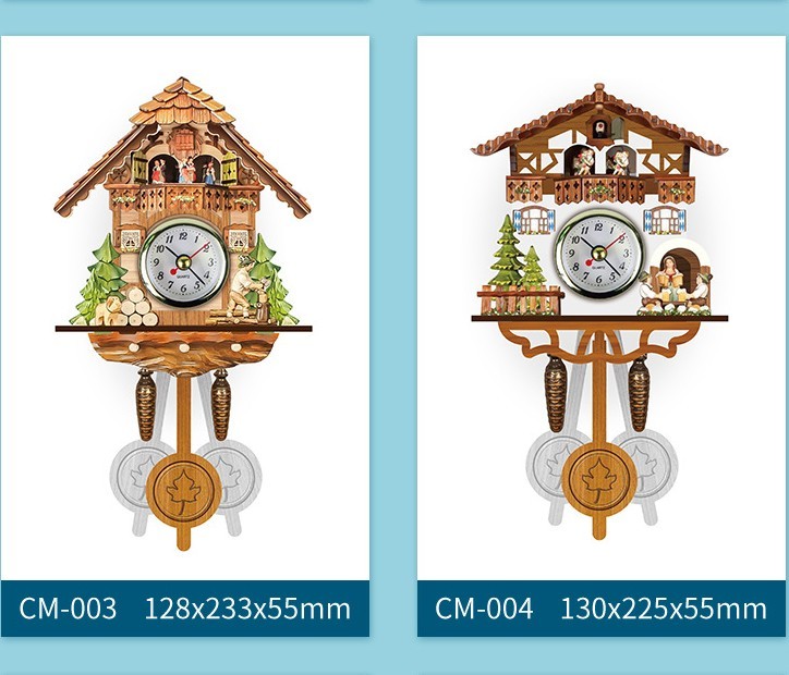 Cuckoo Wall Clock Cuckoo Time Alarm Clock Watch Wall Clock Living Room ...