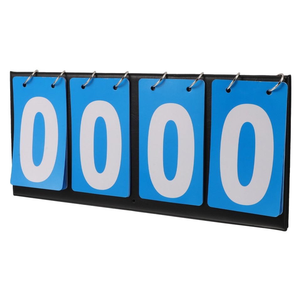 Sports Score Ticker Flip Scoreboard Volleyball Basketball Keeper | eBay ...