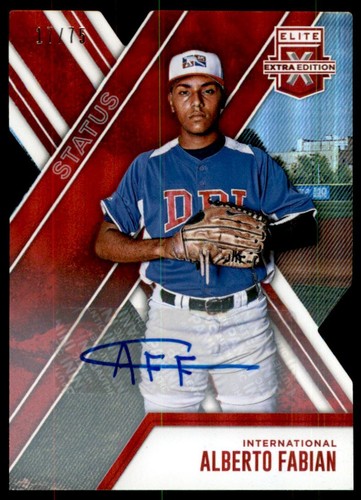 2017 Panini Elite Extra Edition - Status Red Die-Cut Autographs #170 ...