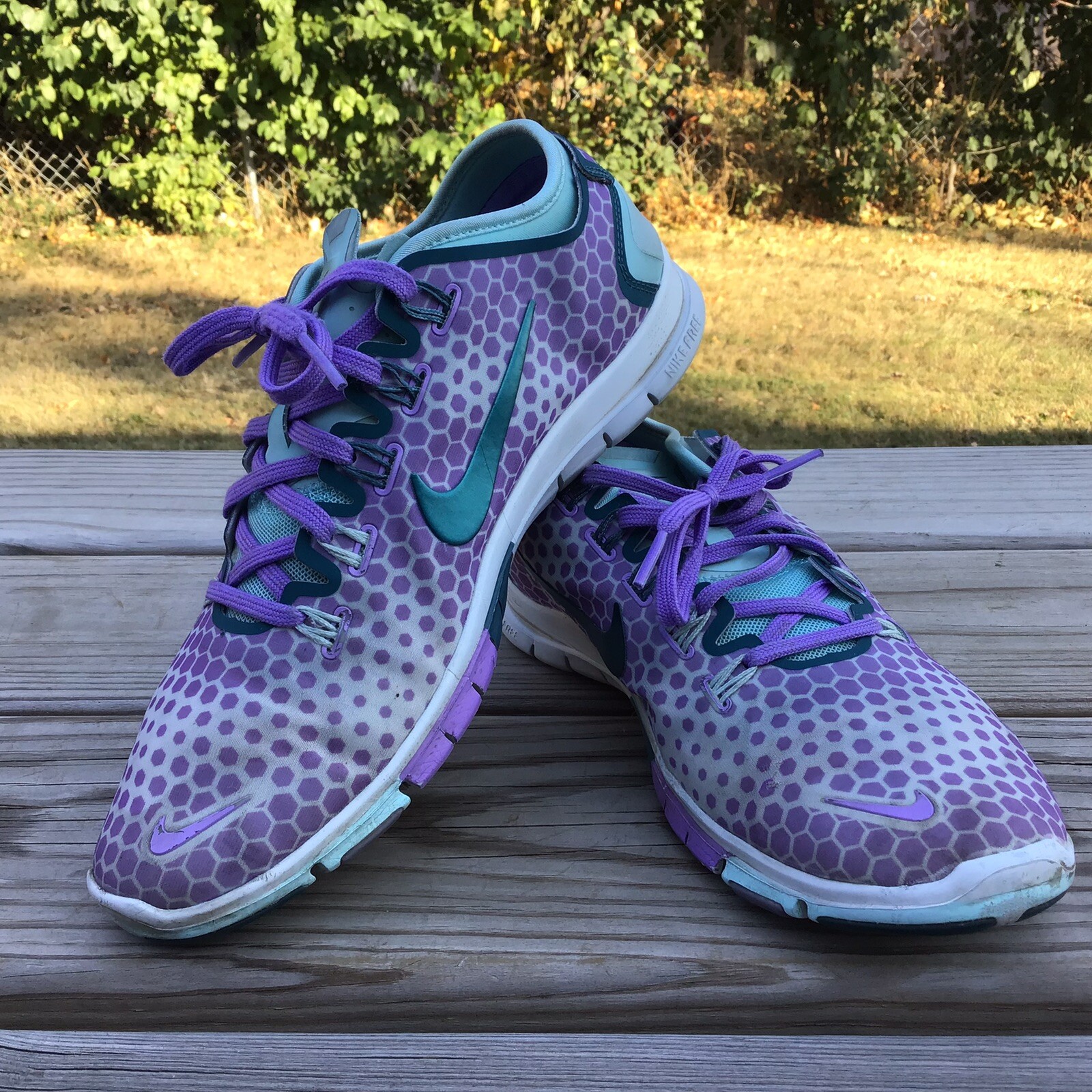 Nike Free TR Connect 2 Shoes Women's Size 9.5 Purple Blue Sneakers 638680-501 | eBay