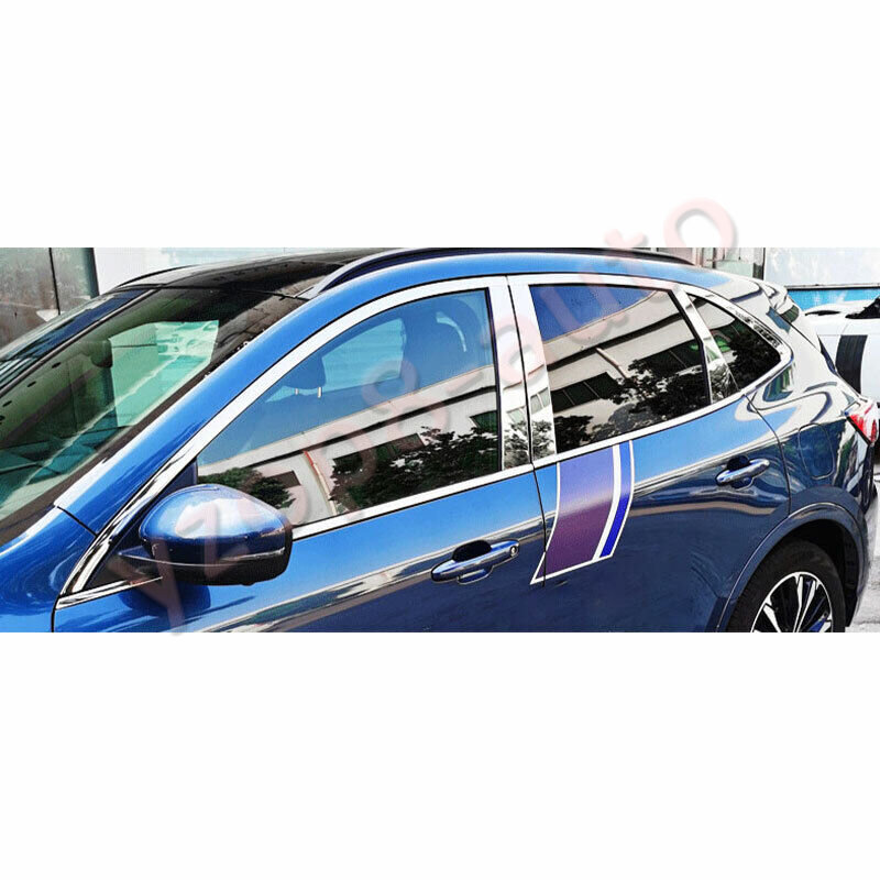 For Ford Escape Kuga 2020-2021 Chrome Windows Strip Sill Molding Cover ...