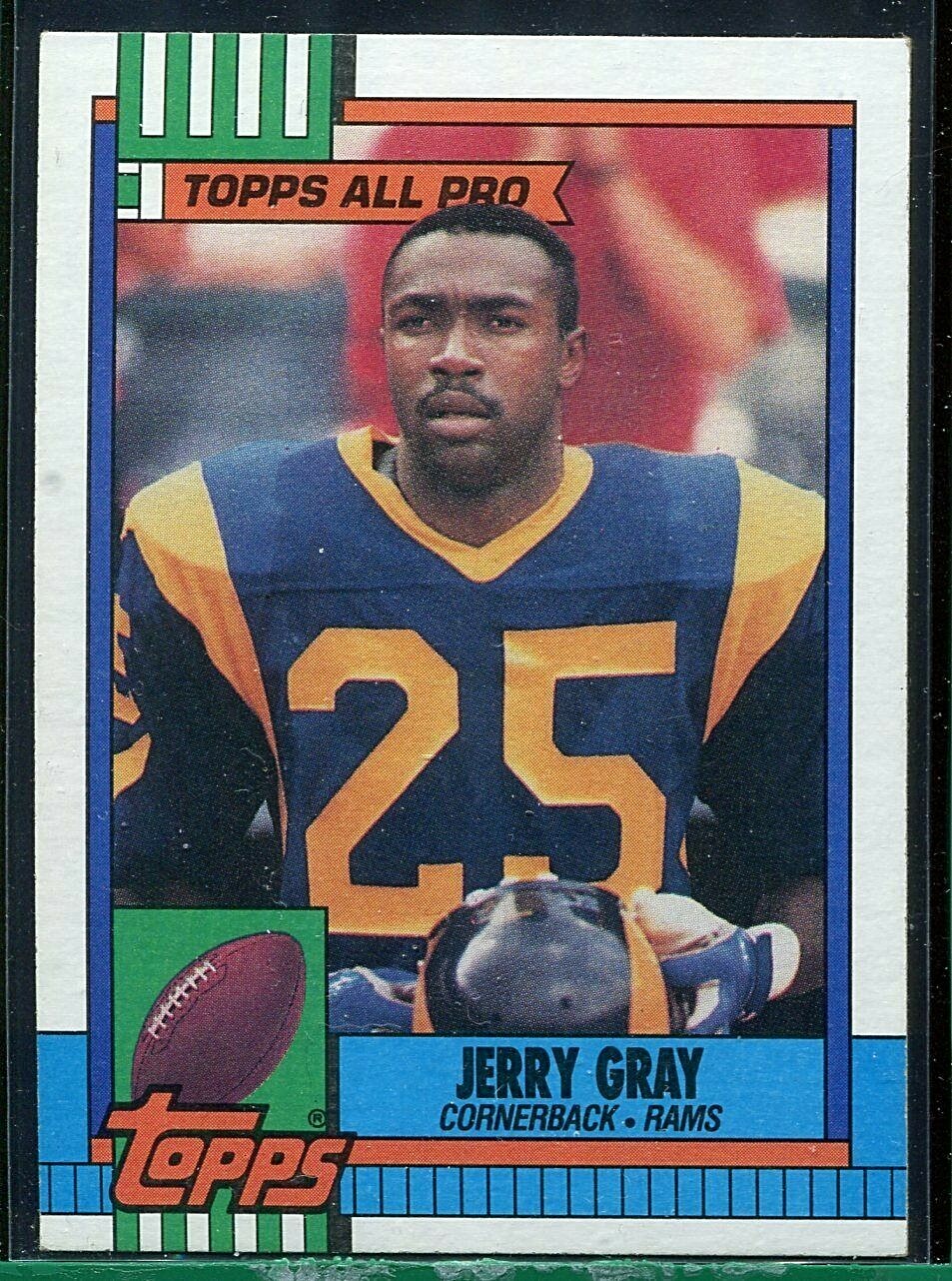 1990 Topps Football Jerry Gray #71 Los Angeles Rams | eBay