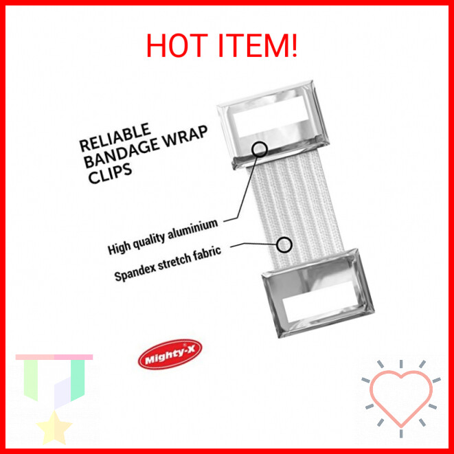 Elastic Bandage Clips - 30 Pack - Bandage Wrap Clips | eBay