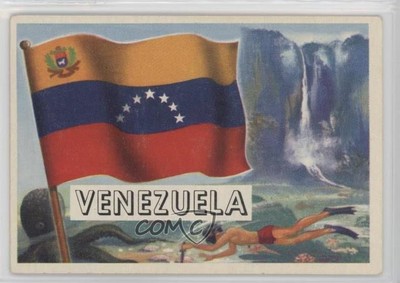 1956 Topps Flags of the World Venezuela #12 uk2 | eBay