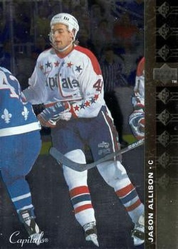 #SP-174 Jason Allison - Washington Capitals - 1994-95 Upper Deck Hockey ...