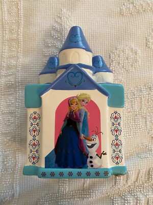 Disney Frozen Elsa Anna Castle Ceramic Coin Bank - 10 1/2 " High | eBay