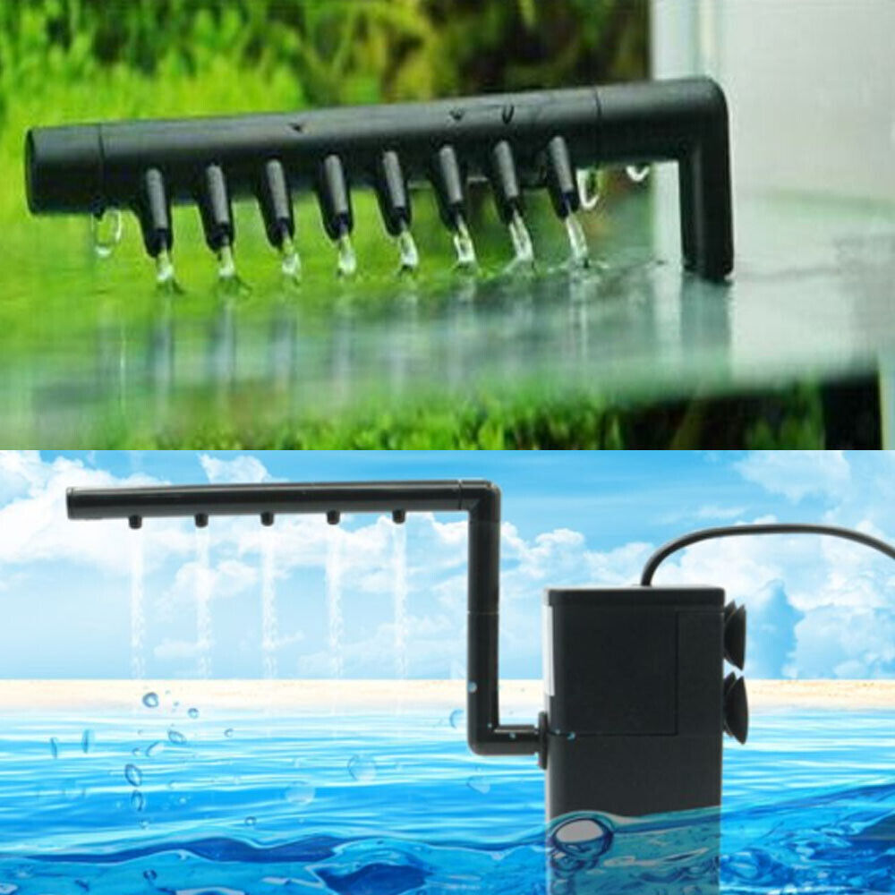 3in1 Aquarium Fish Tank Water Pump Internal Purifier Filter Oxygen Wave ...