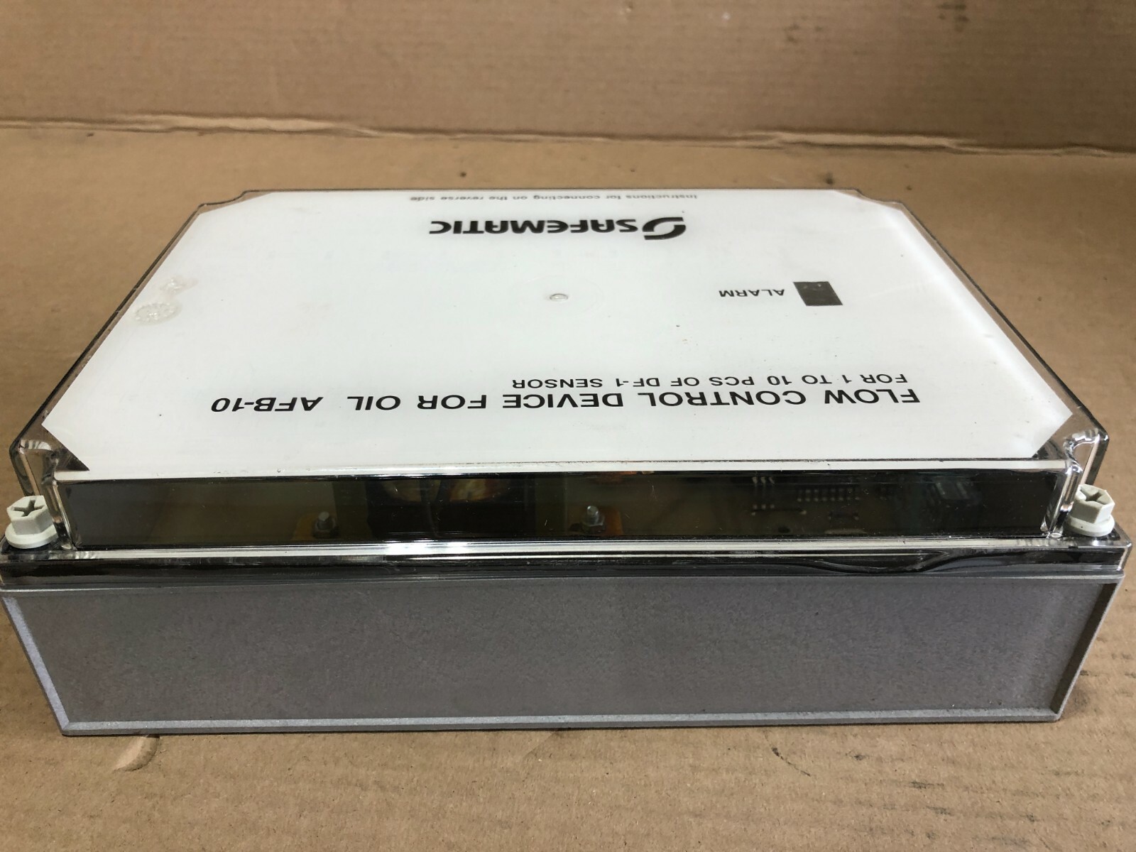 Safematic, Flow Control Device For Oil, AFB-10 | eBay