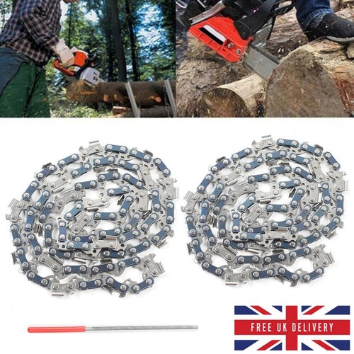 2X 16" 40cm Chainsaw Saw Chain for OREGON Einhell gh-ec 2040 57 DL 3/8 ...
