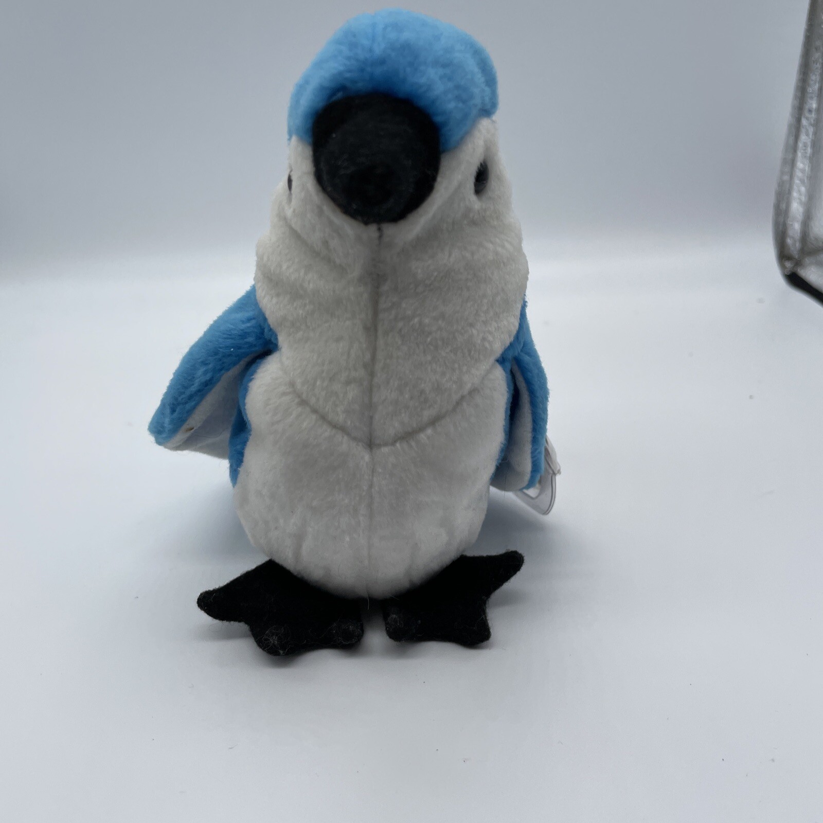 Ty Original Beanie Baby Rocket The Blue Jay Beanie Baby Plush Toy Mint ...