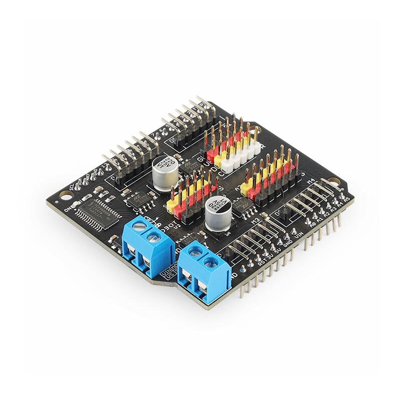 4CH Servo Motor Driver I2C Motor Driving Board for 4WD Mecanum Wheel ...