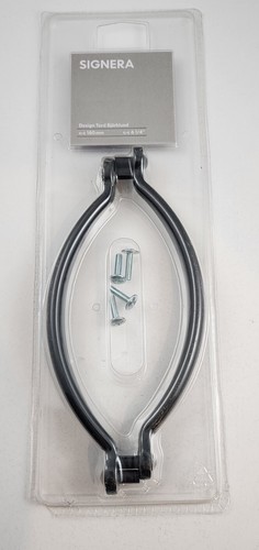 Ikea Signera 600.385.47 Black Metal Drawer Door Handles 6 1/4" Brand ...