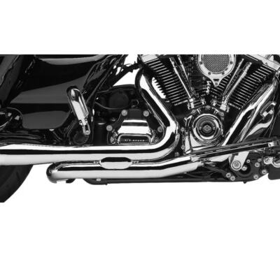 Cobra USA 6255DB Chrome Pro Chamber Head Pipes 17-Up Harley FLH FLT | eBay