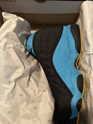 New Air Jordan 13 Retro CP3 PE Black Sunstone Orion Blue Size 10 ...