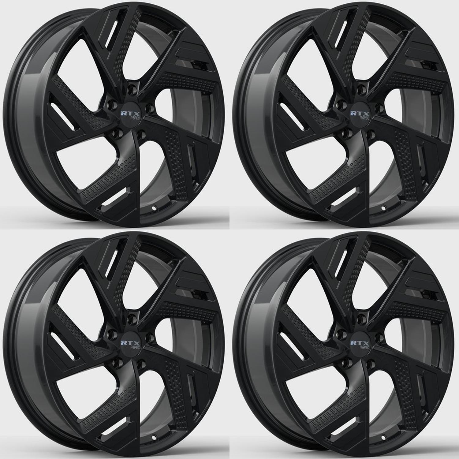 Set of 4 Black 17in Wheel Rims for 2020-2025 Mazda CX-30, RTX 83223 ...