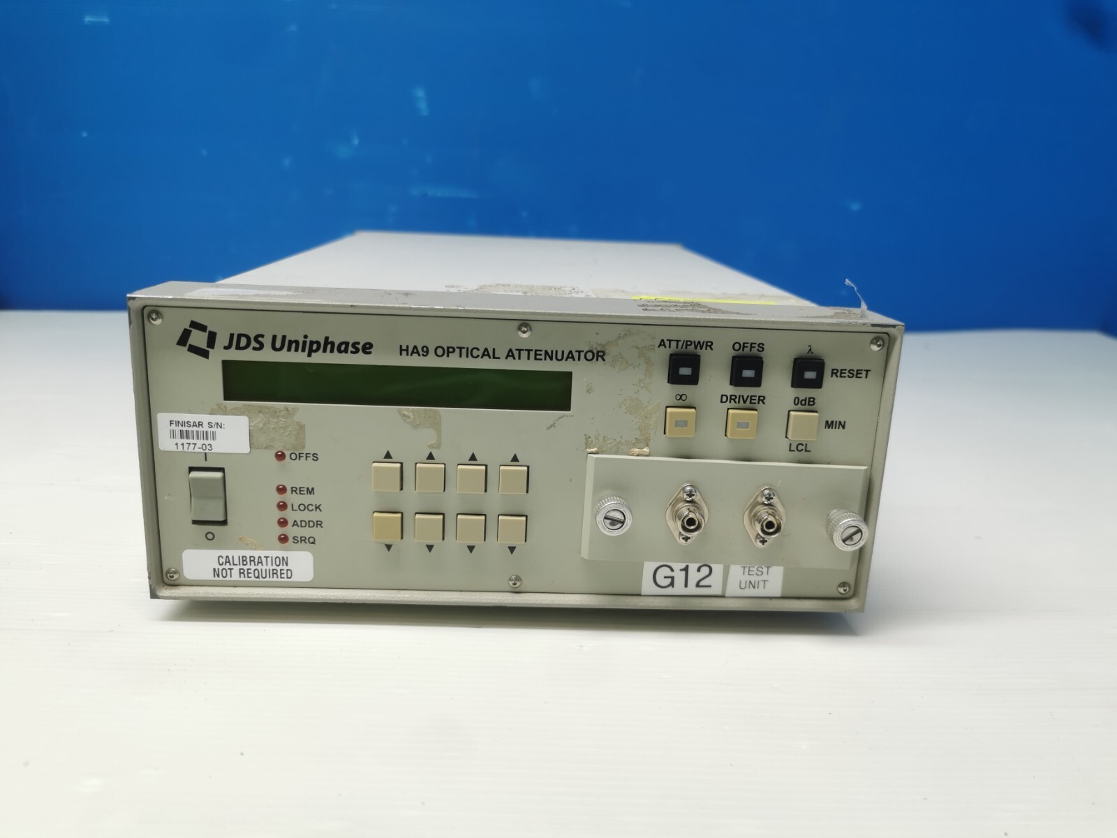 JDS Uniphase HA9 HA097+20KFP1 Optical attenuator AS IS | eBay