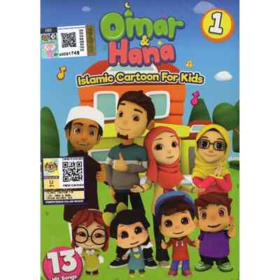 OMAR & HANA Islamic Cartoon For Kids Vol.1 ENGLISH DVD For Kids Song ...