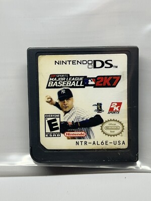 Major League Baseball 2K7 DS (Nintendo DS, 2007) Cartridge Only 0027 | eBay