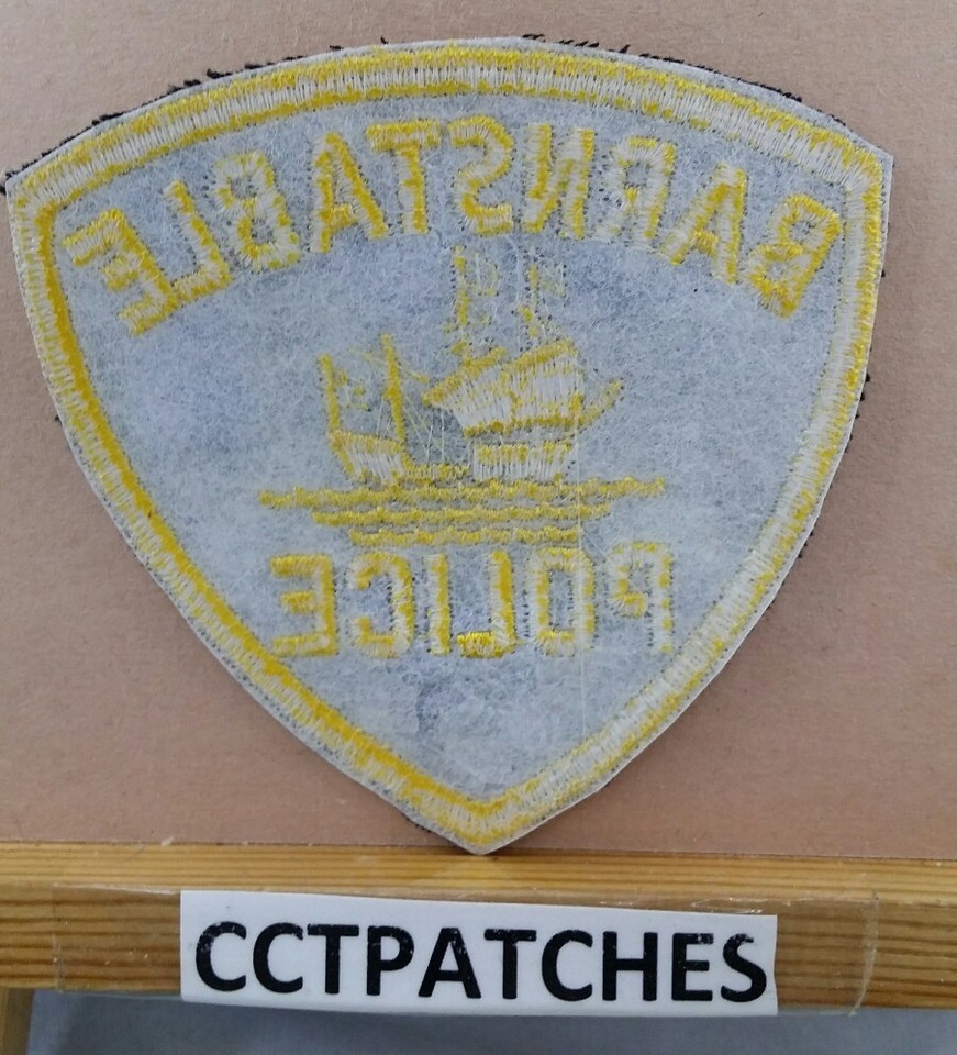 BARNSTABLE, MASSACHUSETTS POLICE SHOULDER PATCH MA | eBay