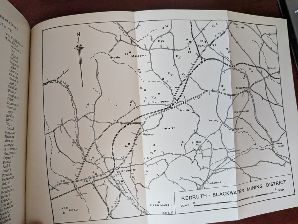 MINES AND MINERS OF CORNWALL - 3. AROUND REDRUTH. V GOOD CONDITION ...