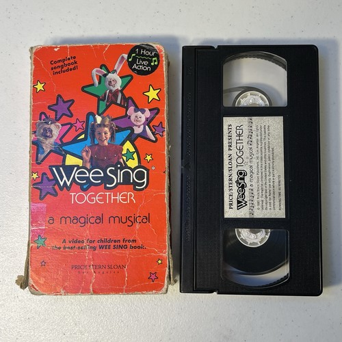 Wee Sing Together VHS A Magical Musical Side Loader 1985 Price Stern ...