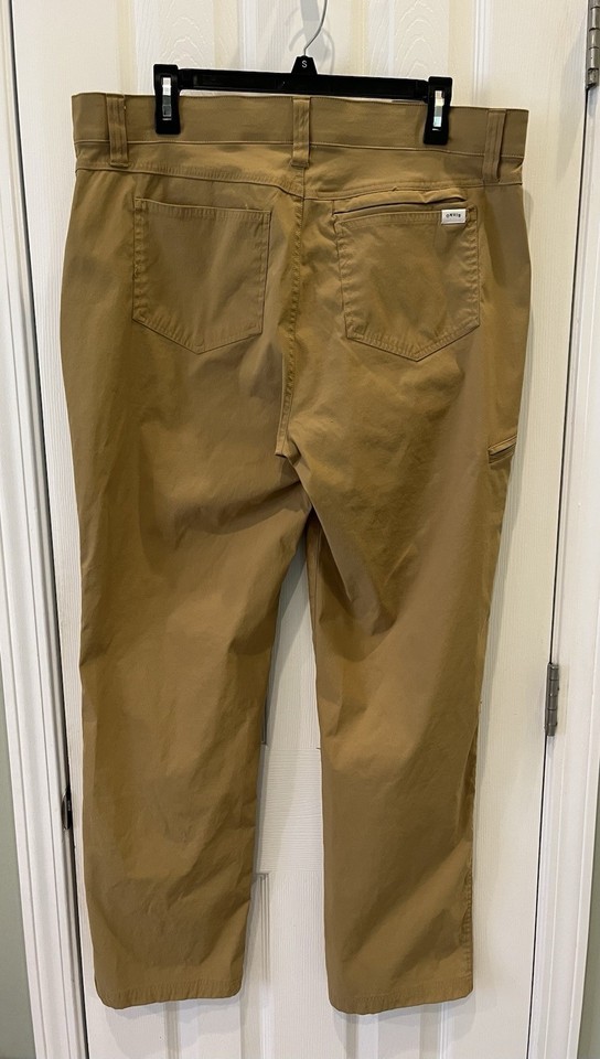 Orvis Men’s Classic Collection Tech Pants Field Khaki Size 36 Water ...