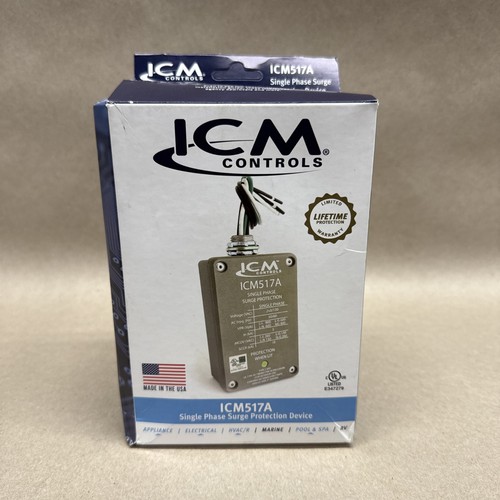 ICM Controls ICM517A Single-Phase NEMA Type 4X Enclosed Type 2 Surge ...