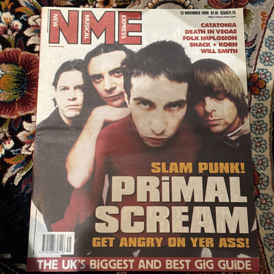 NME 13 November 1999 Primal Scream, Wu Tang Clan, Folk Implosion, Depth ...