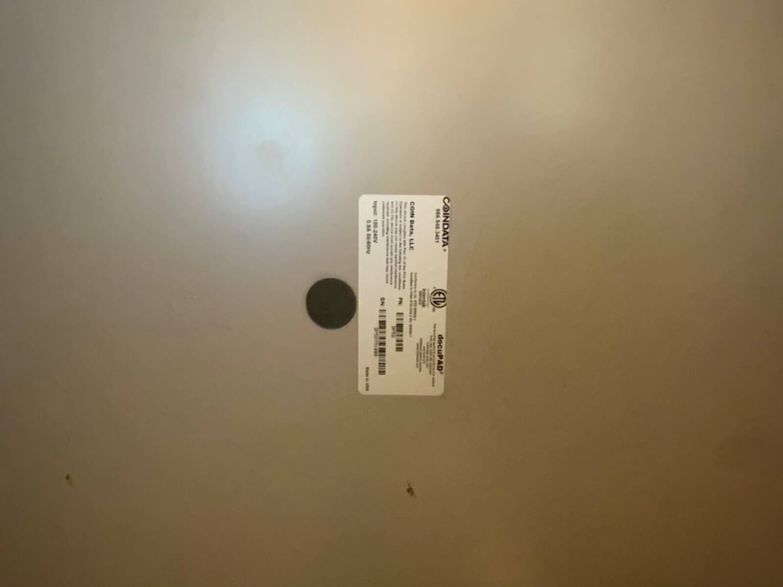 COINDATA docuPAD DP5 Stylus Touchscreen w/ docuPAD Power Supply - DP5D ...