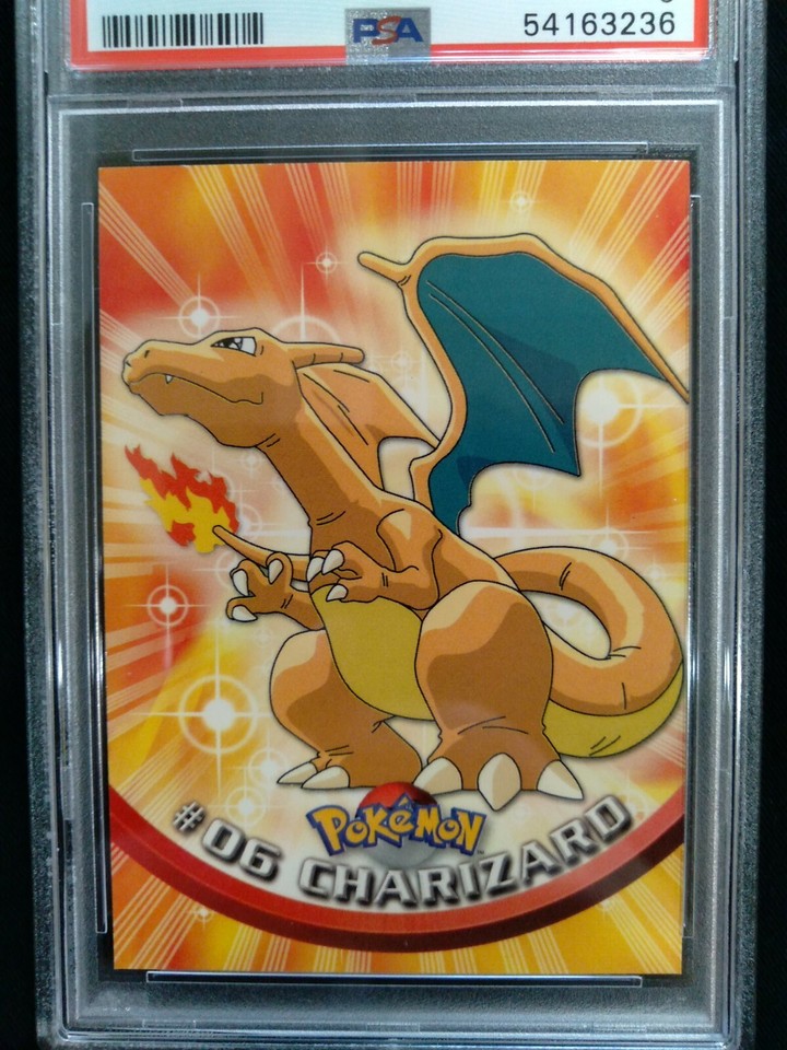 1999 Topps Pokemon T.V - Charizard - #6 MINT Graded PSA 9 | eBay