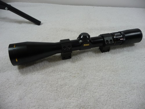 RARE VINTAGE NIKON 3-9X40 GLOSS RIFLE SCOPE JAPAN DUPLEX RETICLE | eBay
