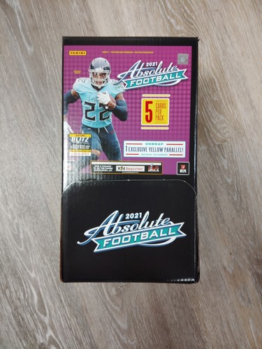 2021 Absolute Football Gravity Feed Box! 48 Packs! T Law Rc! 🏈🏈 | eBay