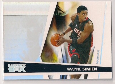 2005-06 WAYNE SIMIEN TOPPS LUXURY BOX ROOKIE #d/999 KANSAS JAYHAWKS ...