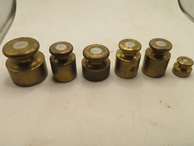 Weights & Calibration Sets - Metric Brass