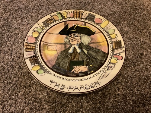 Royal Doulton Plate “The Parson” 10.5” Diameter Professionals Series ...