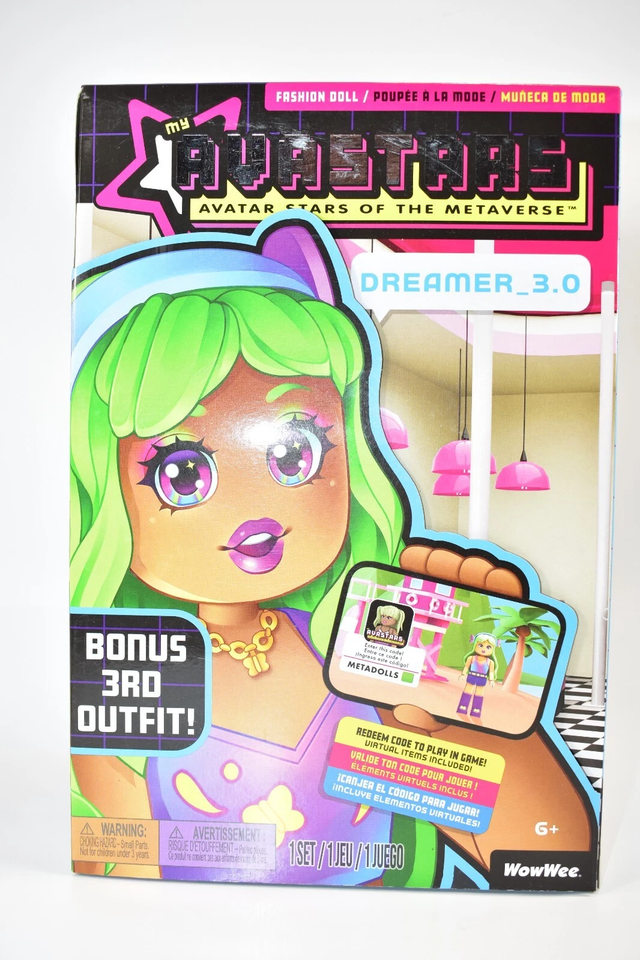 My Avastars Fashion Doll - Green_Playz with 2 Outfits and 100+ Ways to ...