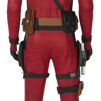 Deadpool 2 Wade Wilson Cosplay Costume Accessories Gloves Battle Belt ...