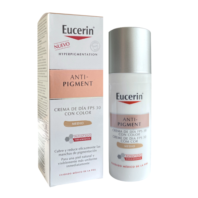 Eucerin Anti Pigment Day Cream SPF30 50ml colored Medium for sale ...