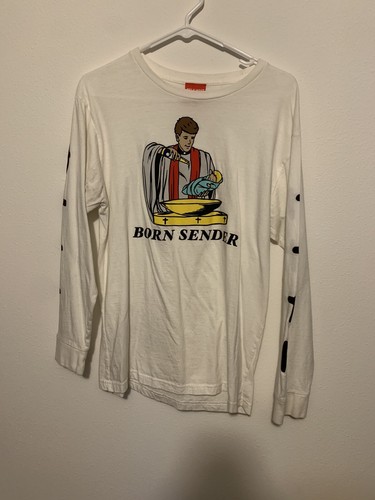 Full Send steve will do it BORN SENDER longsleeve MEDIUM | eBay