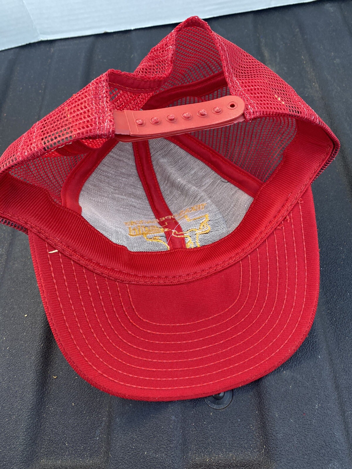 Vintage TEXAS OPERATIONS OIL WELL Hat Embroidered Usa - Gem