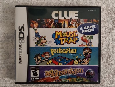 Clue/Mouse Trap/Perfection/Aggravation (Nintendo DS, 2007) 802068100971 ...