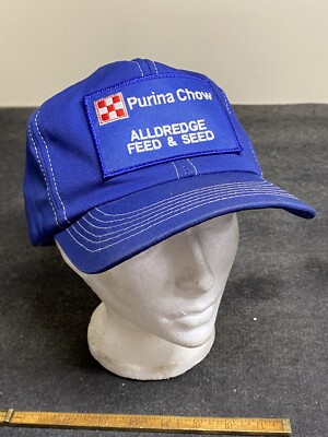 Purina Chow Snapback Trucker Hat Aldridge Feed & Seed Legend USA | eBay