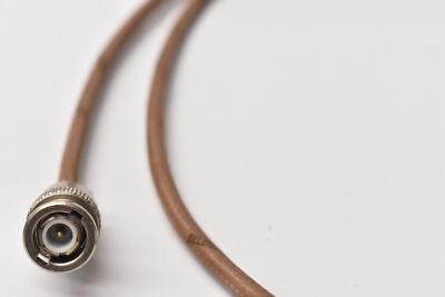 BELDEN COAXIAL CABLE RG142B WITH PL20-3 TROMPETER CINCH CONNECTOR 3 FT ...