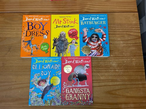 The World of David Walliams Best Boxset Ever 5 Books Collection Set ...