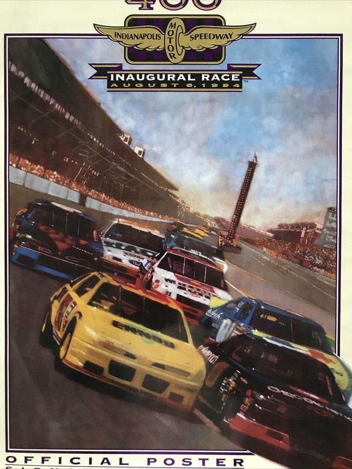 NASCAR Indy Brickyard 400 Inaugural Race 1994 Indianapolis Motor ...