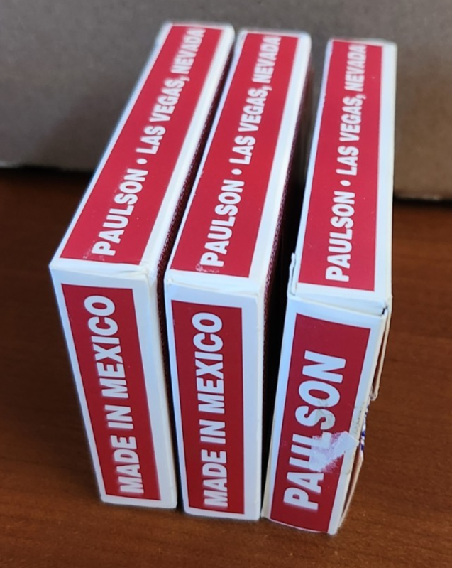 3 Decks Vintage Paulson Playing Cards Las Vegas High Winds Casino ...