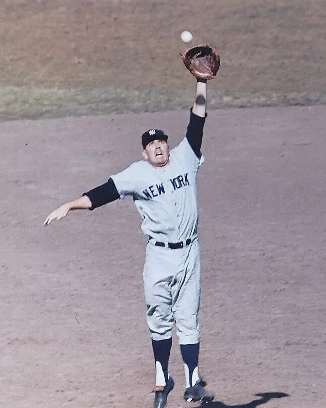 Clete Boyer New York Yankees Ny Baseball Mlb 4x6 PHOTO PRINT | eBay
